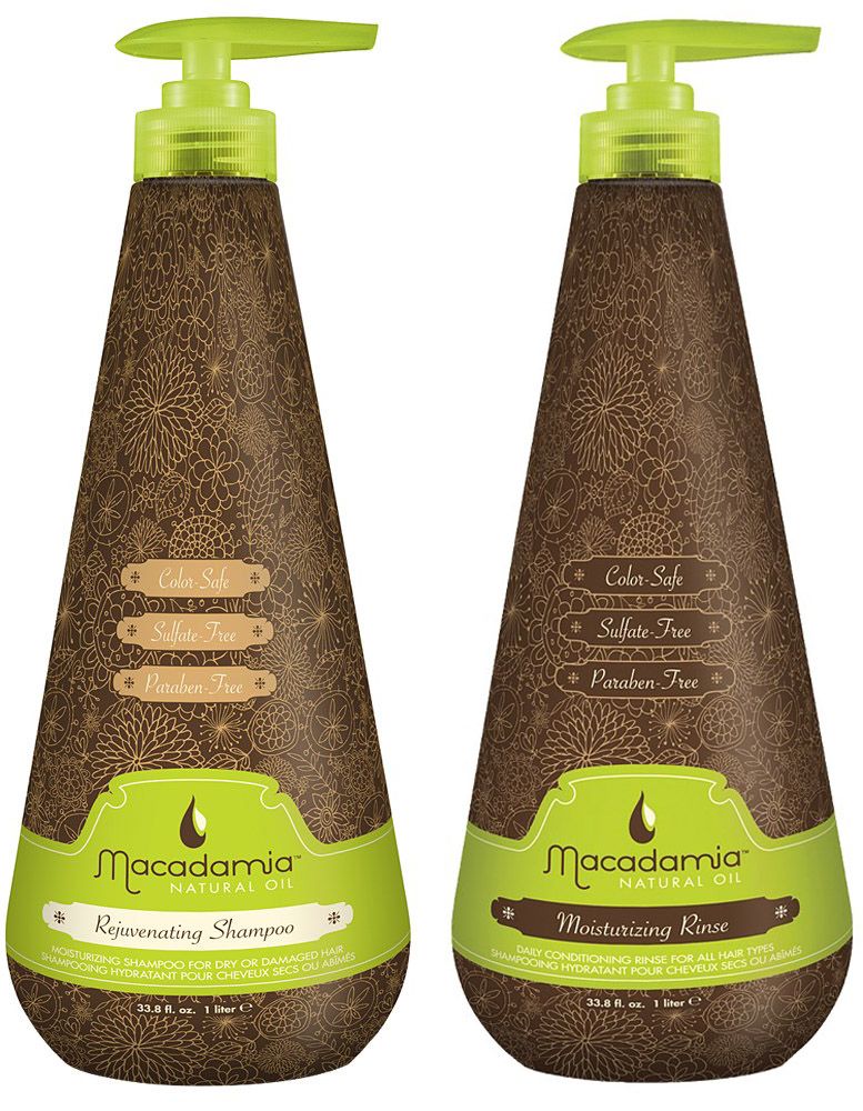 Macadamia Natural Oil Rejuvenating Shampoo & Conditioner 1 Litre Duo ...