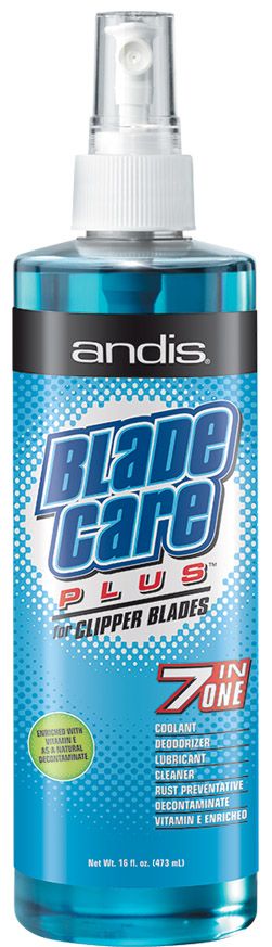Andis 7in1 Blade Care Plus Clipper/Trimmer Cleaner/Coolant/Lubricant ...