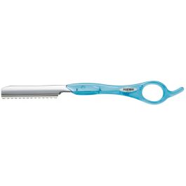 Feather Styling & Texturizing Razor Long Handle 17cm-Aqua - Free Delivery