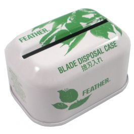 Feather Double Edge Safety Razor Blade Disposal Case - Free Delivery