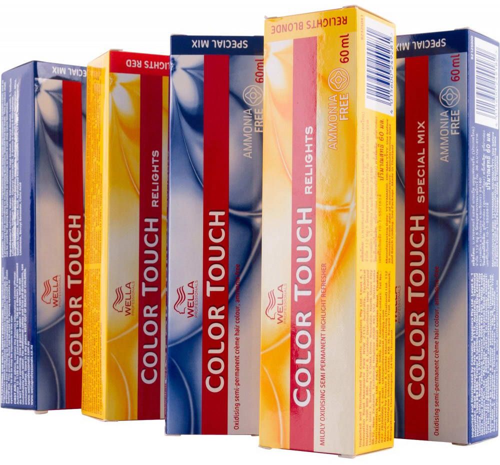 Wella Color Touch Semi Permanent Hair Colour 60g Tube - 8/81 Light ...