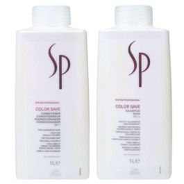 Wella SP System Professional Color Save Shampoo & Conditioning 1000ml ...