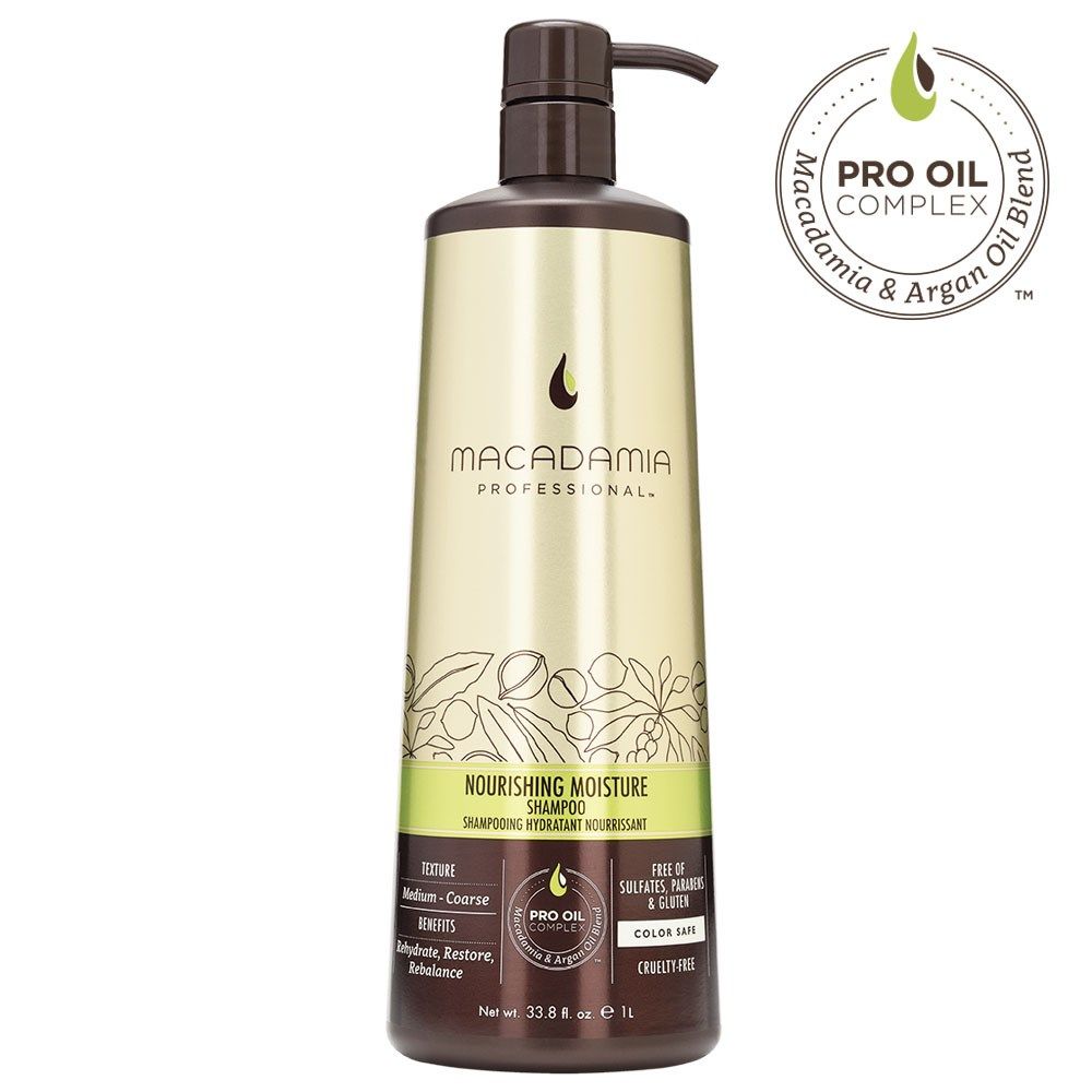 Macadamia Professional Nourishing Moisture Shampoo 1 Litre - Free Delivery