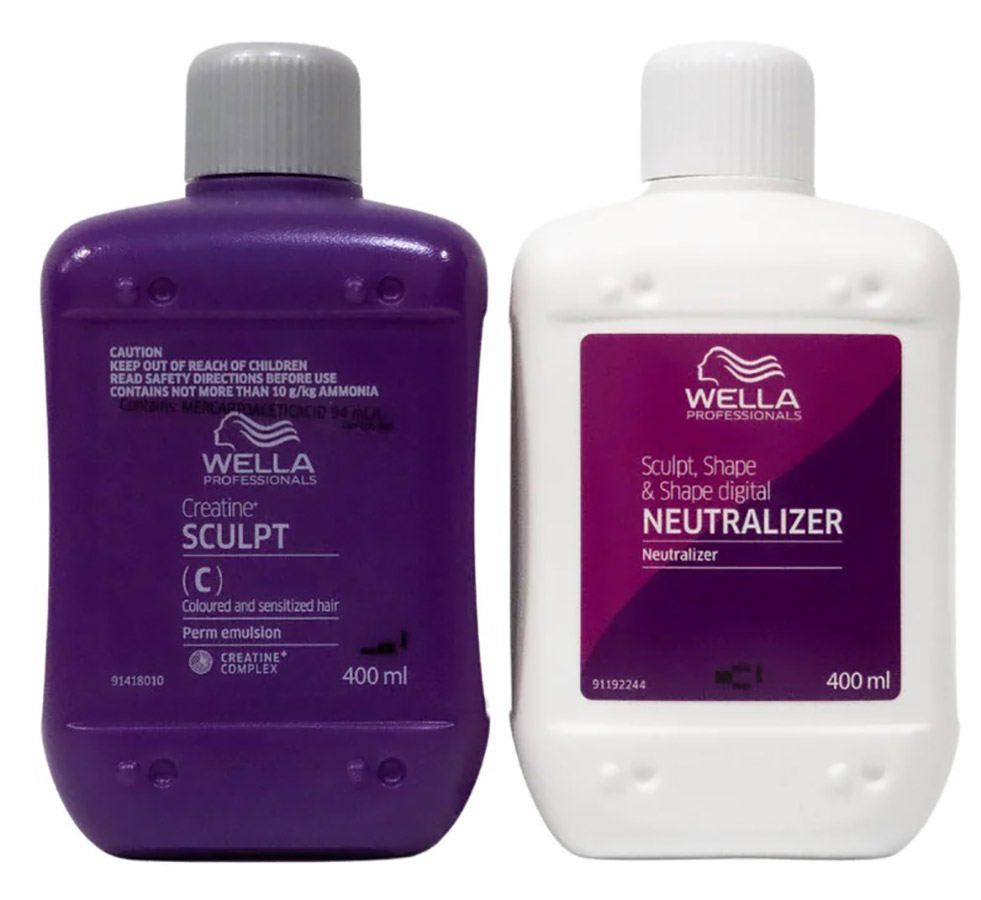 Wella Creatine + Sculpt Coloured/Sensitised Hair Kit 400ml - Free Delivery