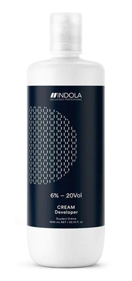 Indola Cream Developer 6% / 20 VOL 1000ml - Free Delivery