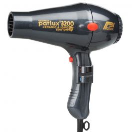 Parlux 3200 Ionic + Ceramic Compact Professional Hair Dryer-Charcoal ...
