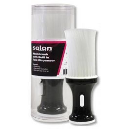 Salon Neck brush with built in Talc Powder Dispenser - Free Delivery